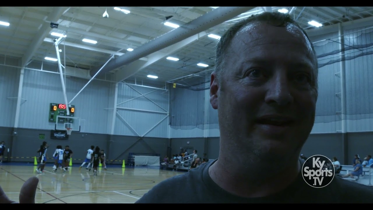 Vision Select AAU Basketball Coach Steven Baber at VEA Challenge 2024 ...