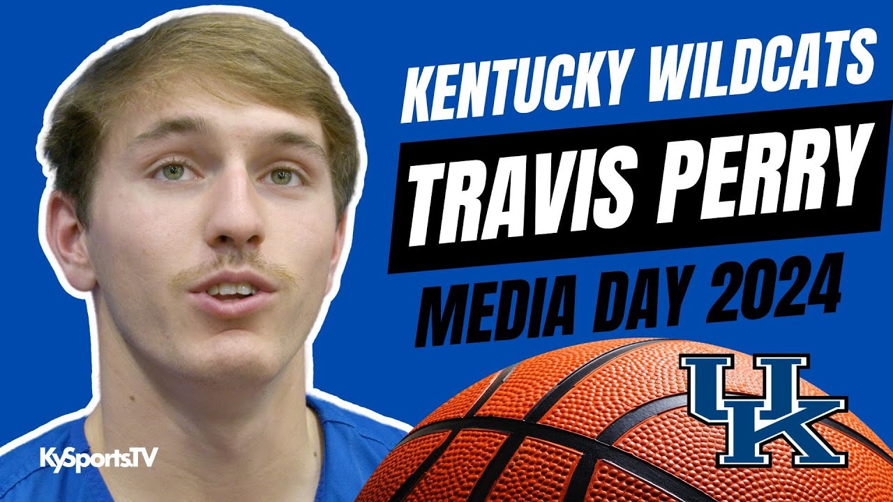 Kentucky Wildcats Basketball Travis Perry Media Day 2024 | KySports