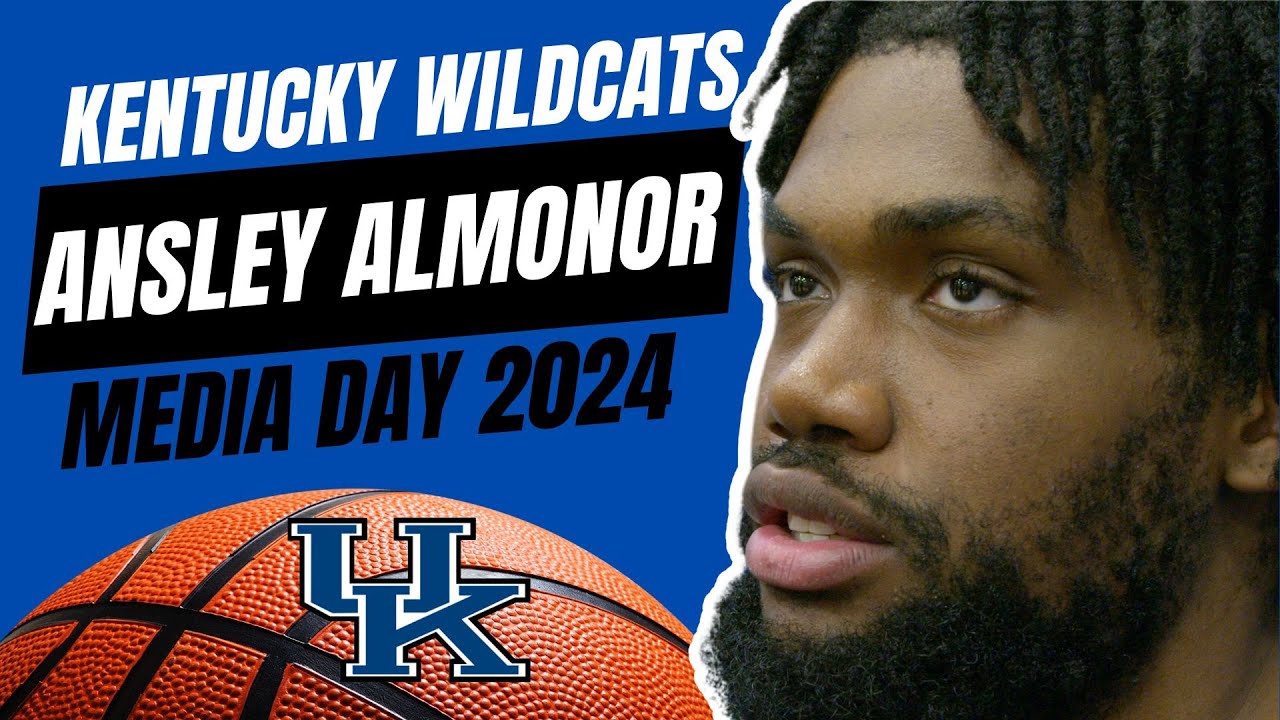 Kentucky Wildcats Basketball Ansley Almonor – Media Day 2024 | KySports