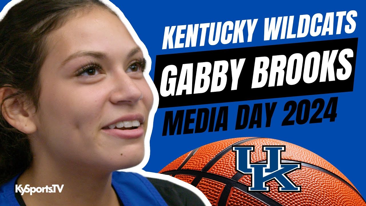 Kentucky Wildcats Womens Basketball Gabby Brooks – Media Day 2024 ...