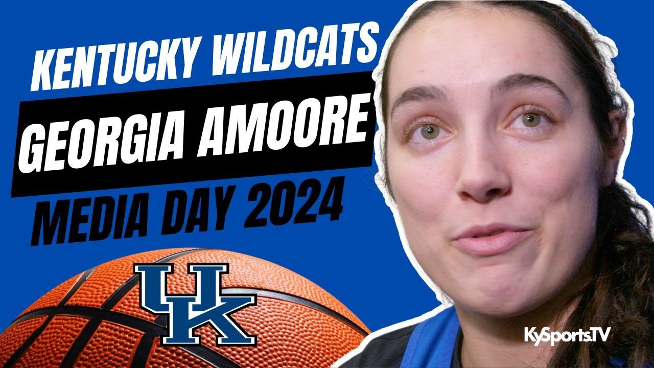 Kentucky Wildcats WBB Georgia Amoore – Media Day 2024 | KySports