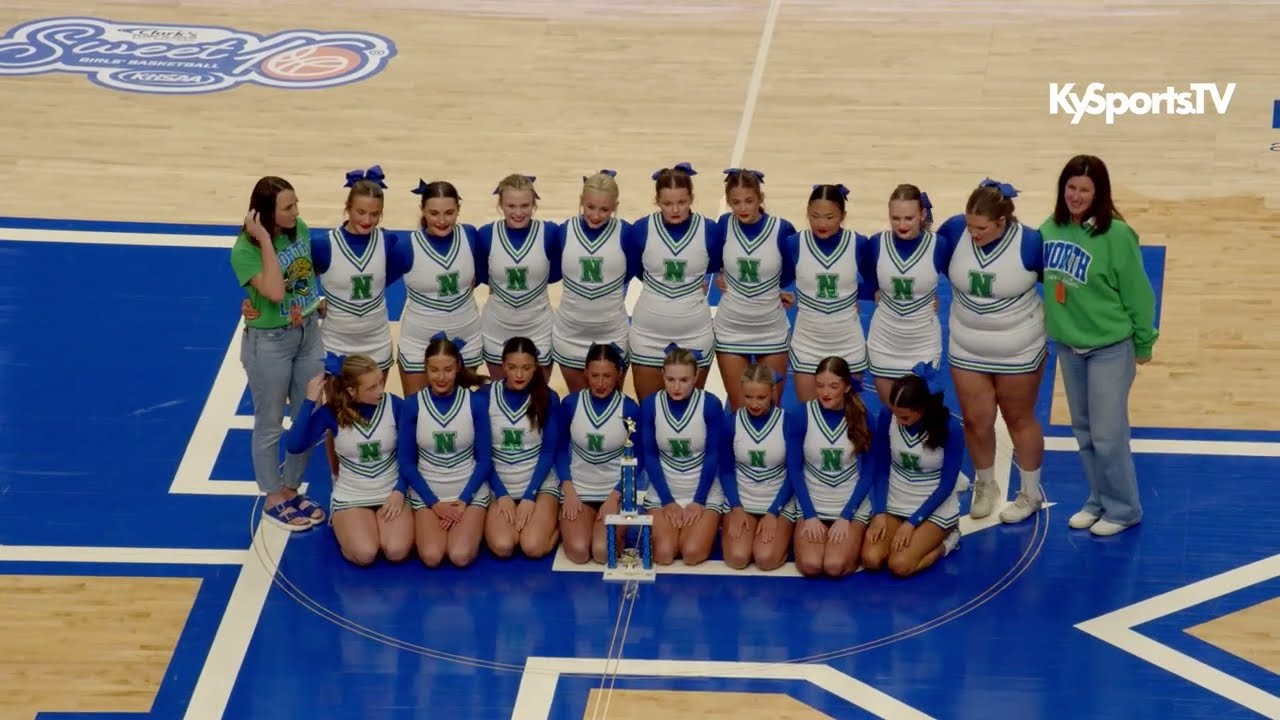 2025 Girls Sweet 16 In-Game Cheer Winner Announcement | KySports