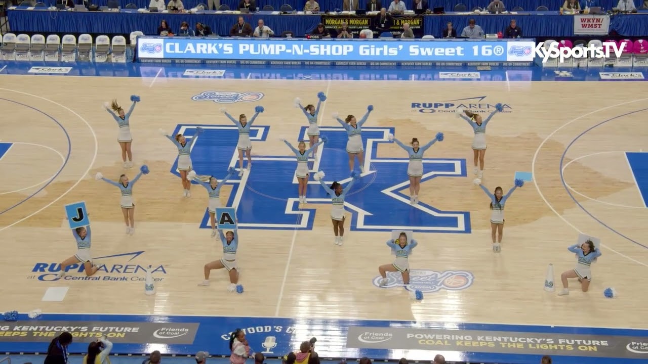 Mercy Cheer Performs at 2025 Girls Sweet 16 - KySports | KySports