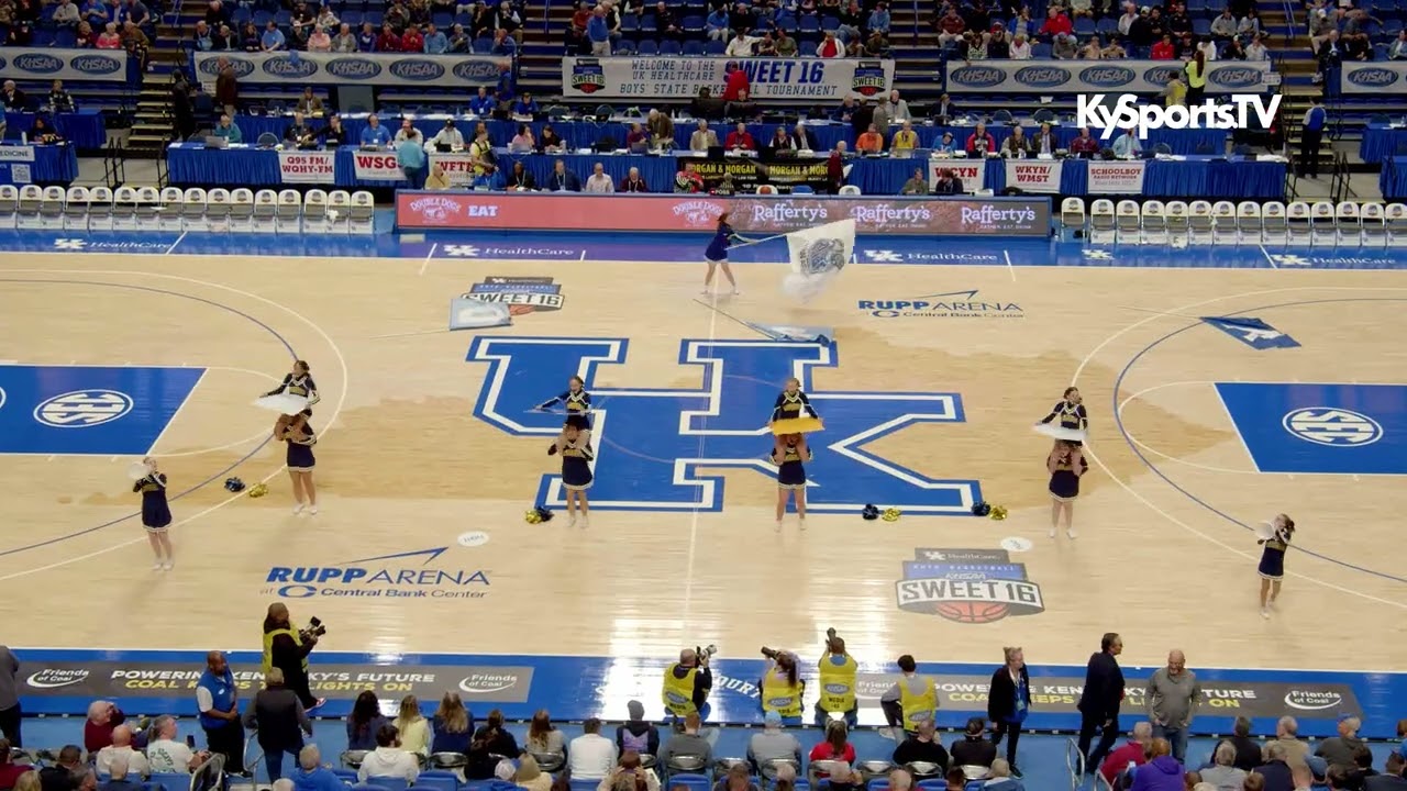 Danville Christian Cheer Performs at 2025 Boys Sweet 16 - KySports ...